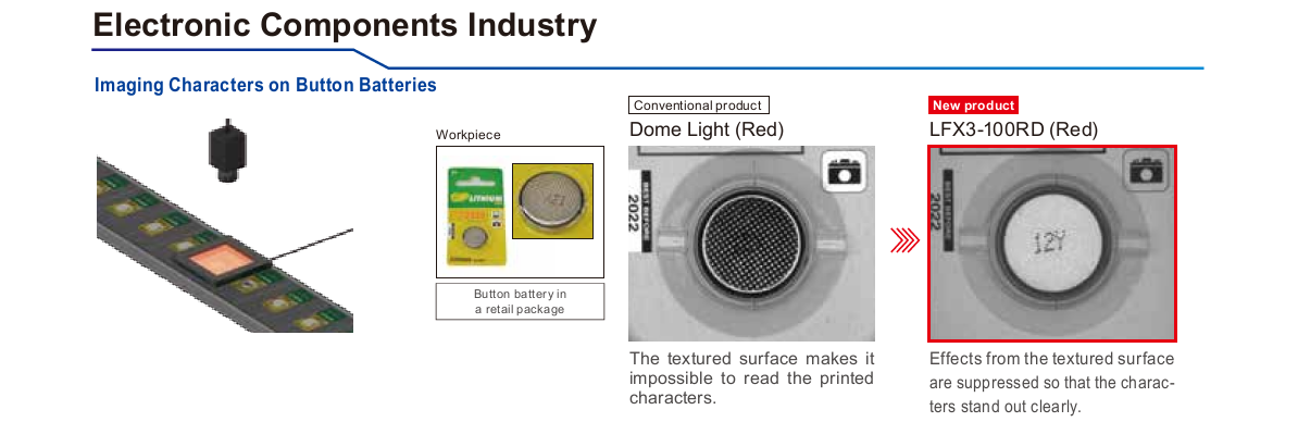 Flat Dome Light LFXV-50SW | Edmund Optics