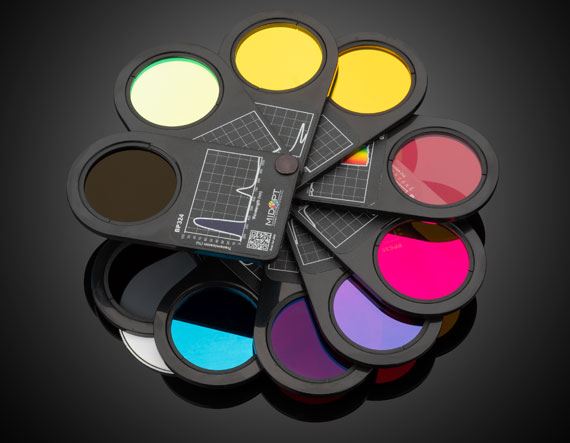 Machine Vision Filter Swatches | Edmund Optics