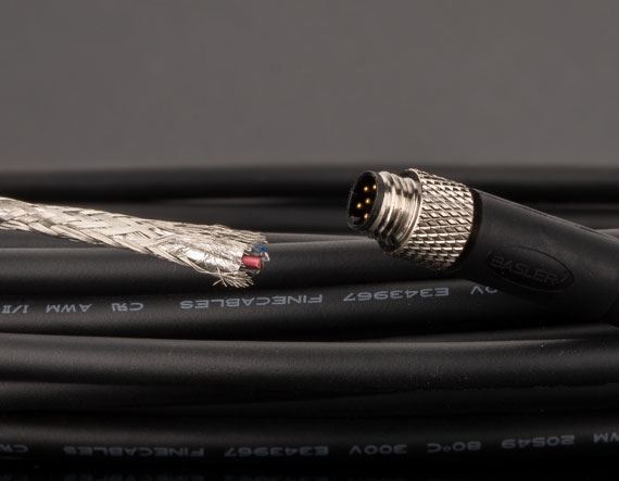 Basler ace2 GPIO cable, M8 6pin to Open, 10m | Edmund Optics