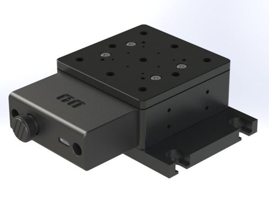 70mm, Compact Motorized Rotation Stage, Metric | Edmund Optics
