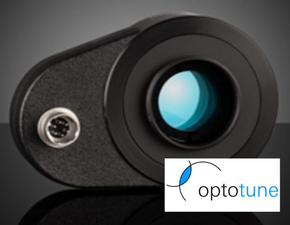 Optotune -10 to +10 Diopter, C-Mount to C-Mount Focus Tunable Lens | EL ...